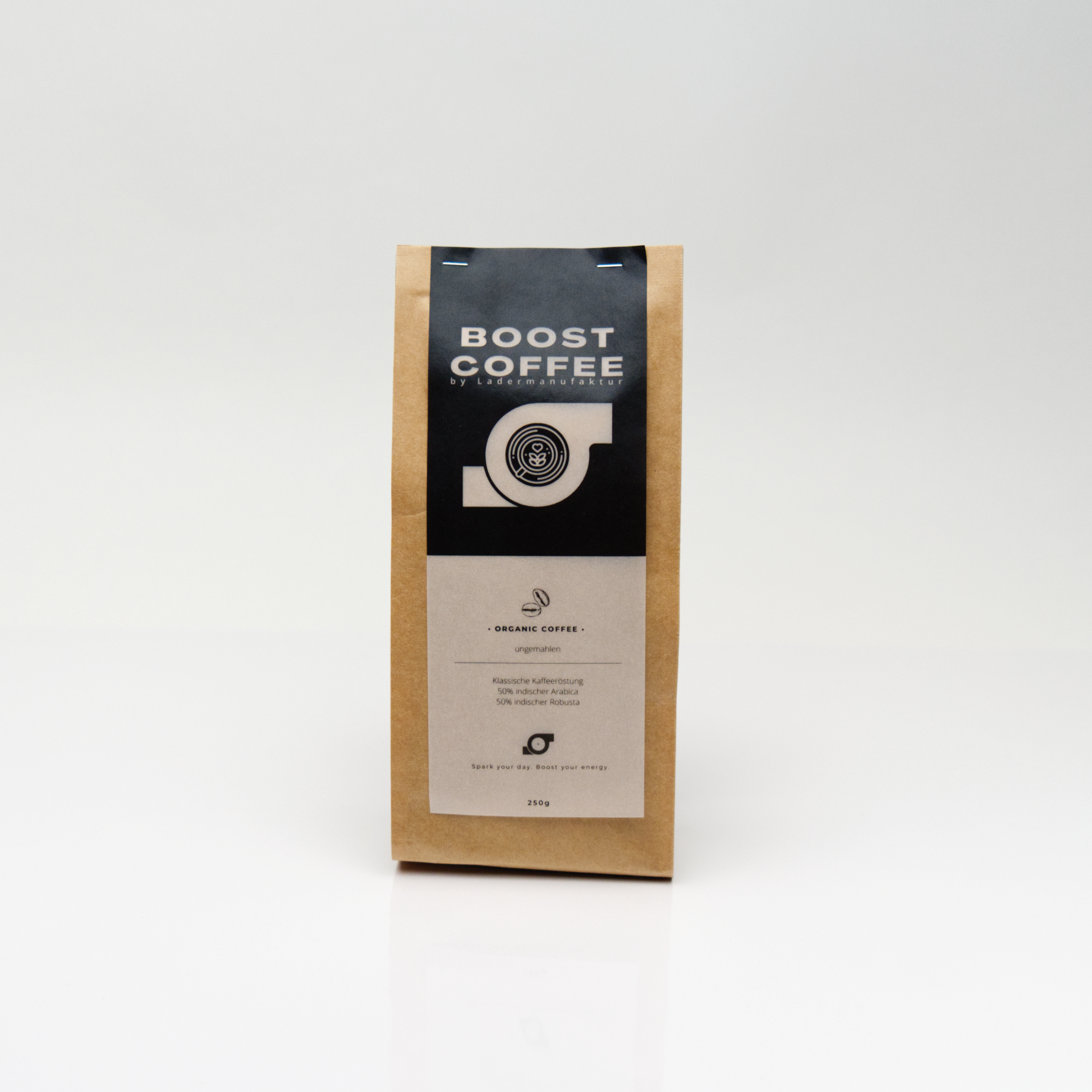 Boost Coffee 250g – Ladermanufaktur GmbH
