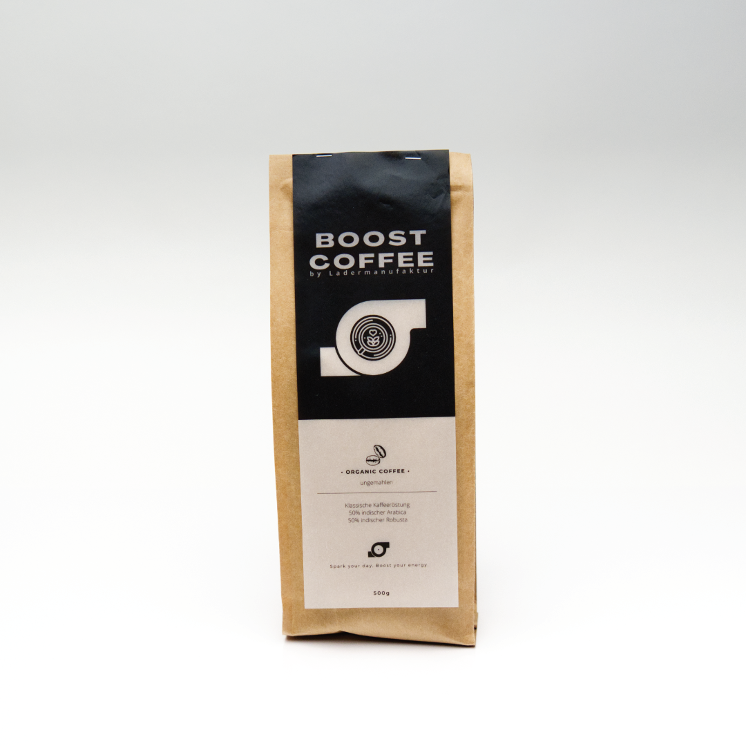 Boost Coffee 500g – Ladermanufaktur GmbH